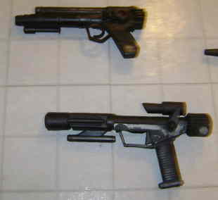 Masters of the Universe movie Prop gun collection